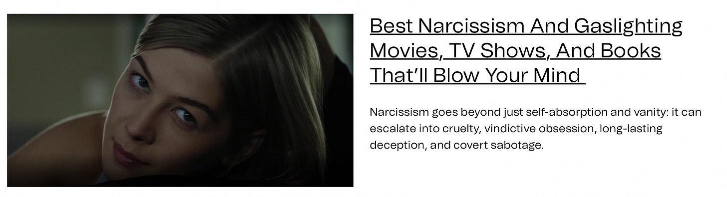 23 Best Gaslighting and Narcissism Movies, TV Shows and Books