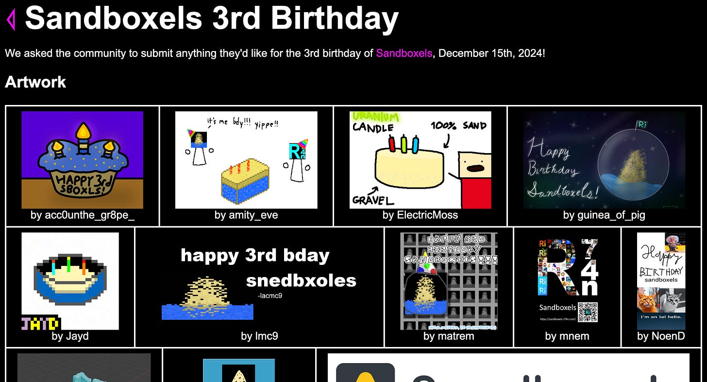 🎉 Sandboxels v1.10.2 - Birthday Update OUT NOW ⛄️