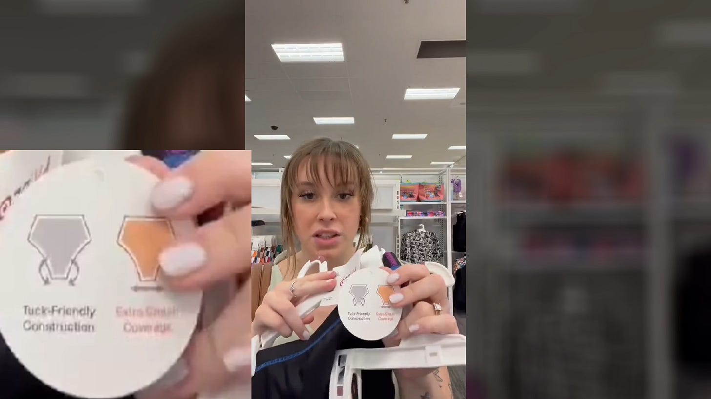 Target Offers "Tuck-Friendly" Girls' Swimsuits for Toddler-age "Trans" Boys