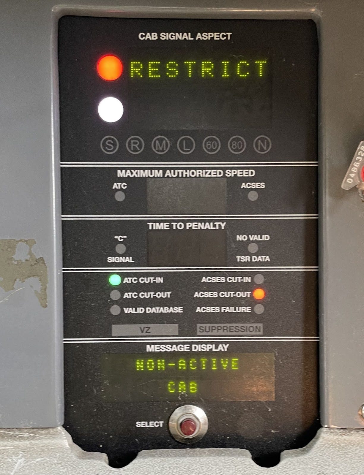 Train Cab Signal System. - Railroad Maven