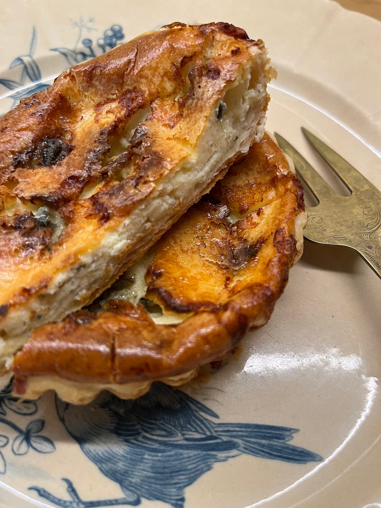 La tourte au fromage - Life's a Feast by Jamie Schler
