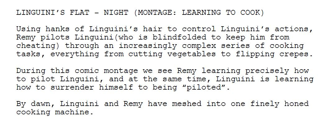 Ratatouille (2007) Script Review | #95 WGA 101 Greatest Scripts of the ...