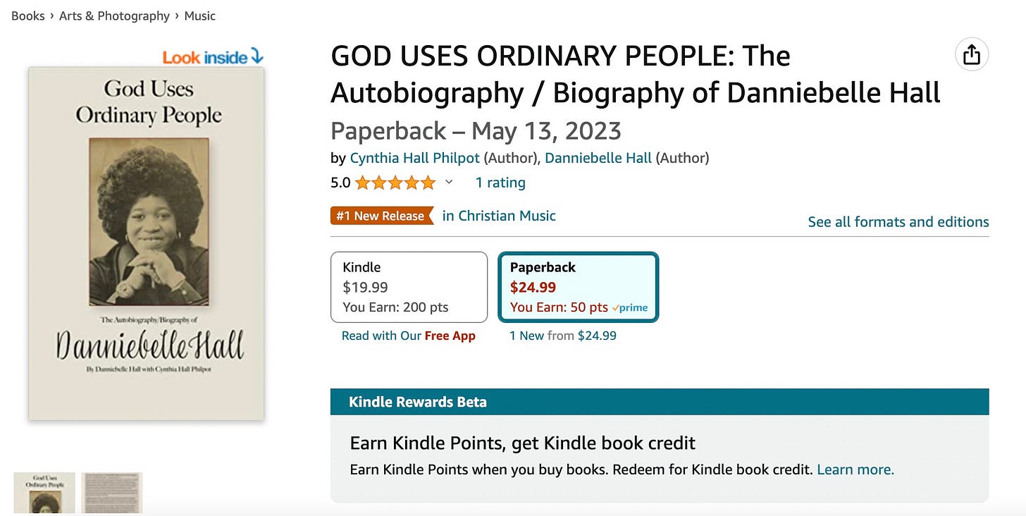 Danniebelle Hall: God Uses Ordinary People