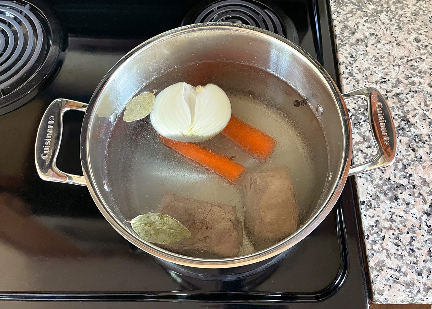 Ukrainian borscht recipe from my mother-in-law's cookbook