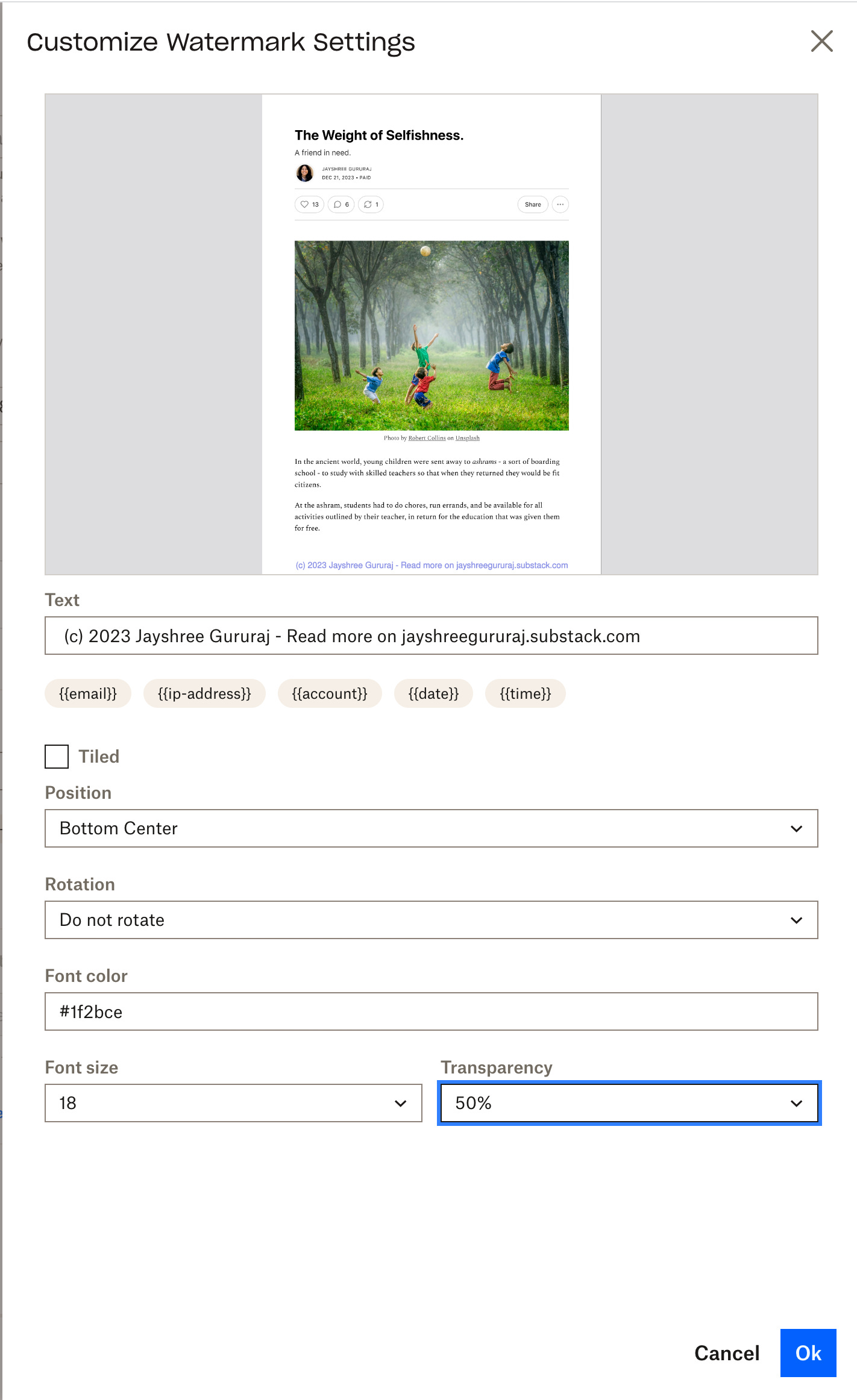 Substack: Enhancing Your Engagement on Posts.