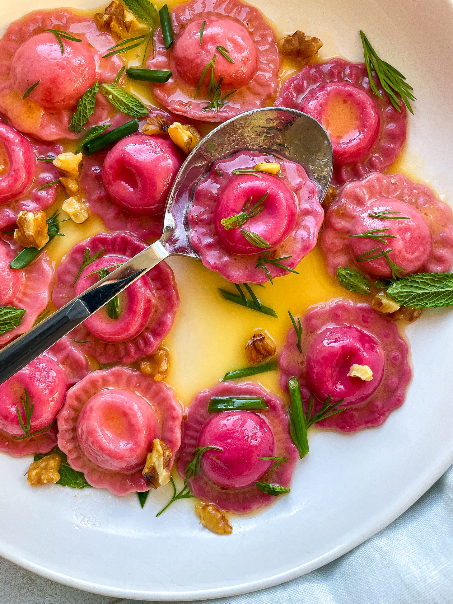 valentine's day ravioletti - by Meryl Feinstein