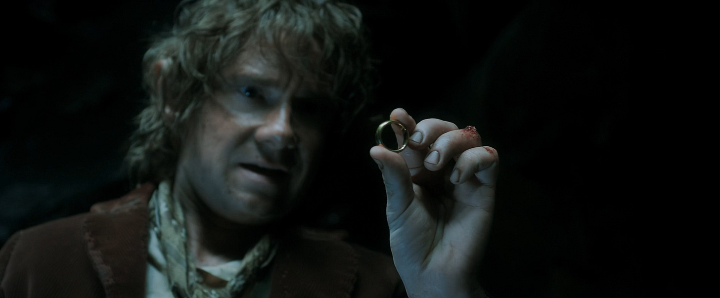 Why Tolkien Changed The Story of How Bilbo Found the One Ring