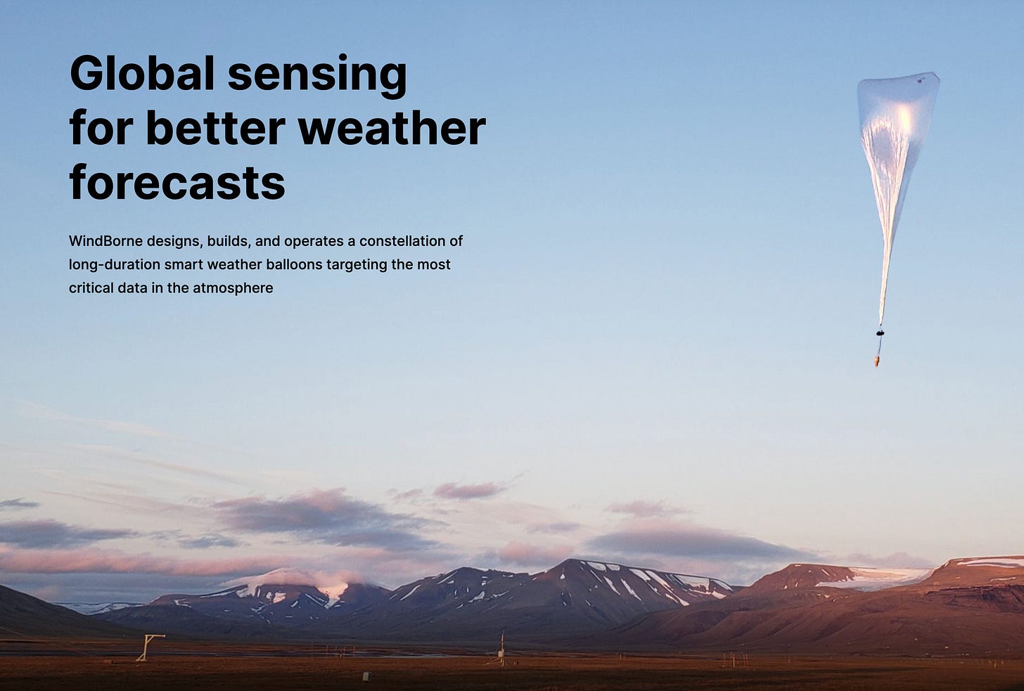 WindBorne Systems - by Nikhil Basu Trivedi and Mike Smith