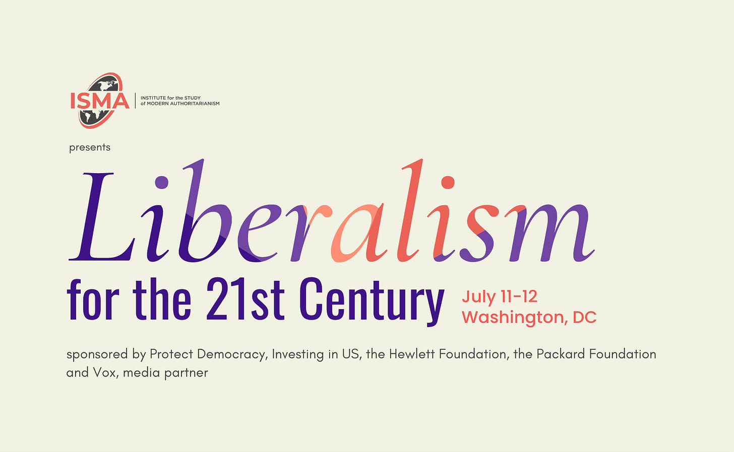 Liberalism for the 21st Century: A Conference by the Institute for the ...