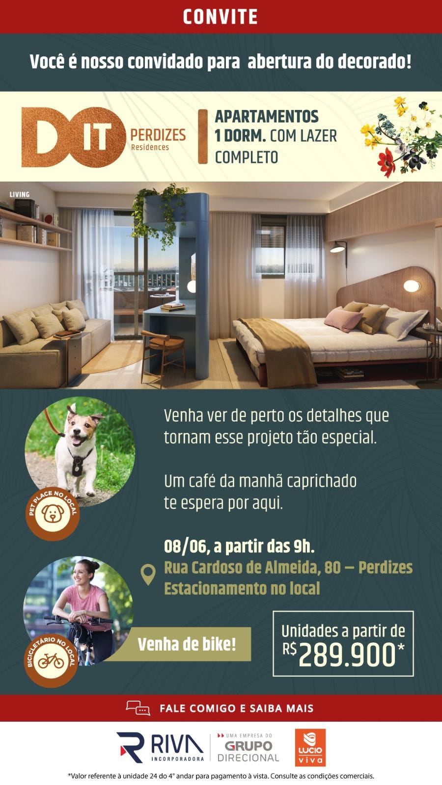 Seu convite chegou! - by Bourbon - Fernandez Mera