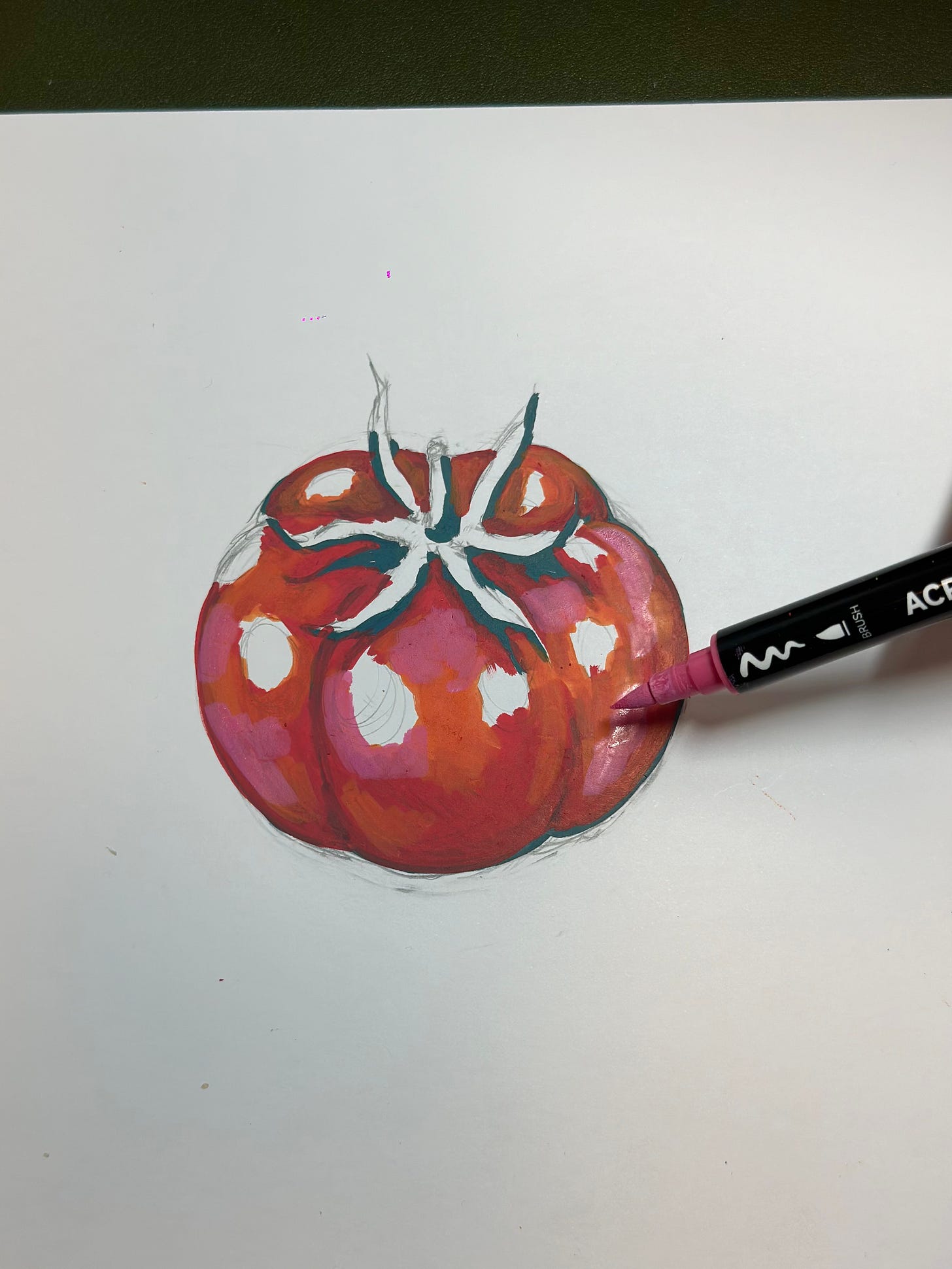 How To Draw A Tomato: Step-By-Step Guide - by Bianca Bosso