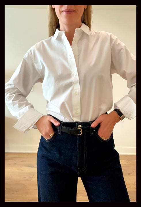 The Best White Button Down Shirts - by Ali Pew - Uniform