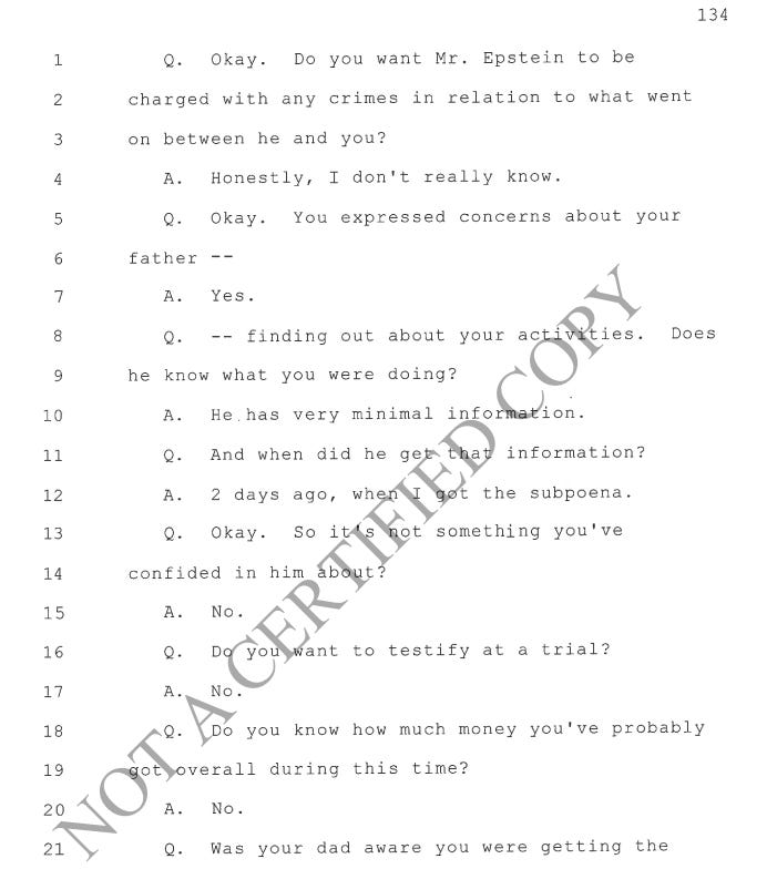 Shared post - New Epstein documents released