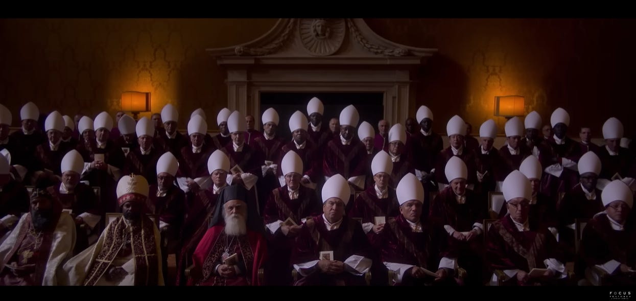 Conclave vs. Conclave (Or: When the movie is better)