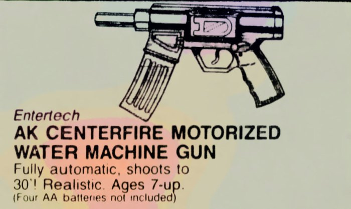 Water Guns from Entertech - The Retroist