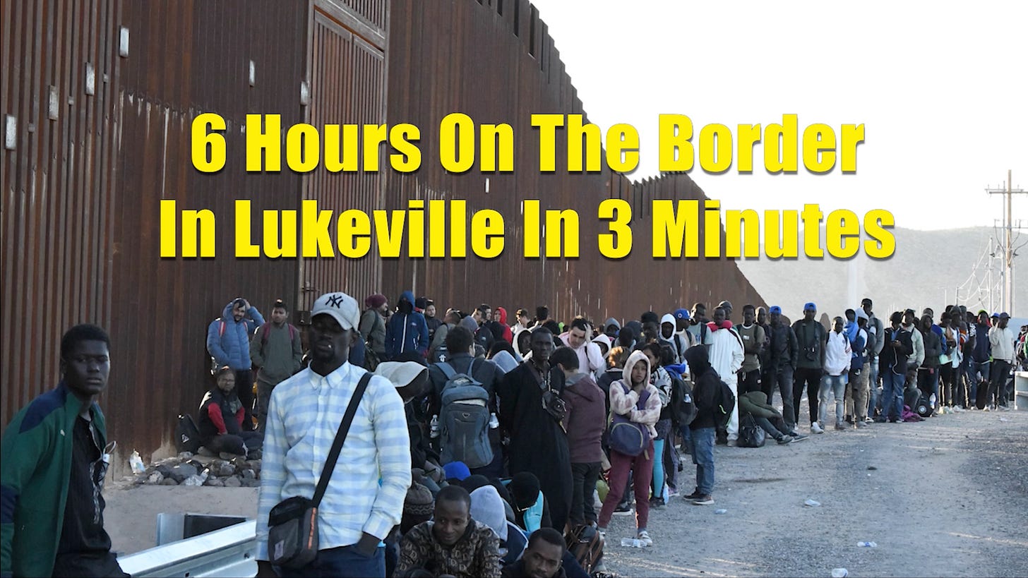 My 6-hour Livestream On The Border In Lukeville In 3 Minutes