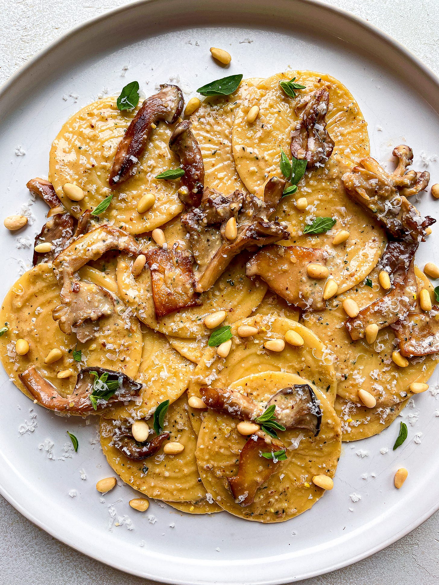 corzetti stampati, an old and regal pasta from genoa