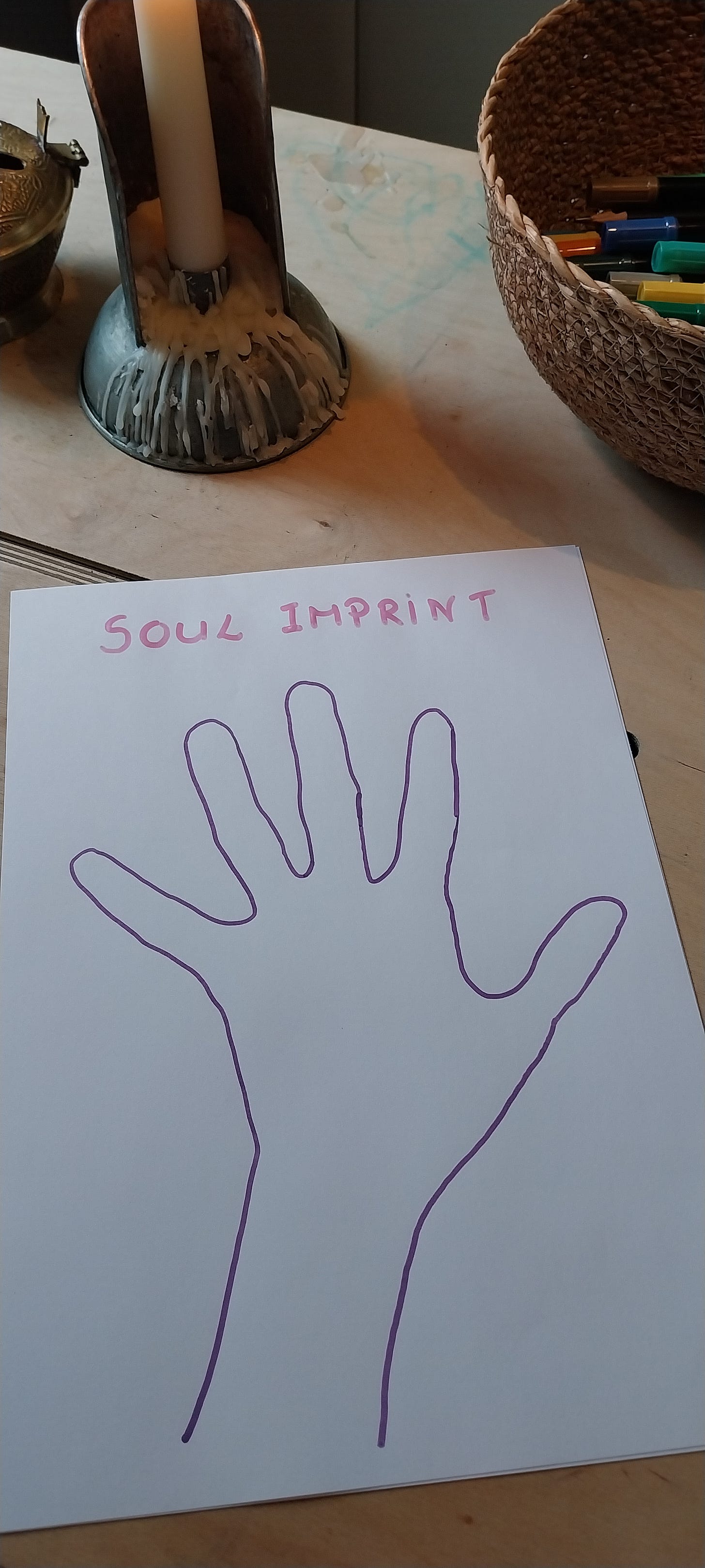 Soul Handprint - by Jennifer Murphy - The Celtic Creatives