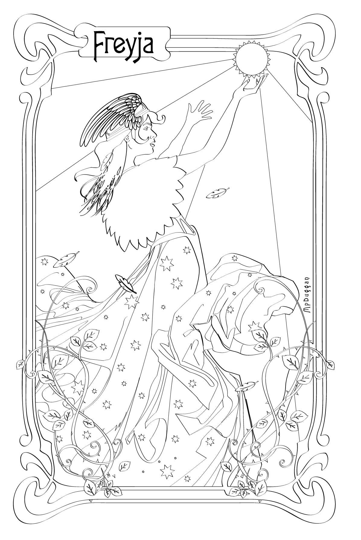 Freyja - by Michael Patrick Duggan - M. Patrick Duggan