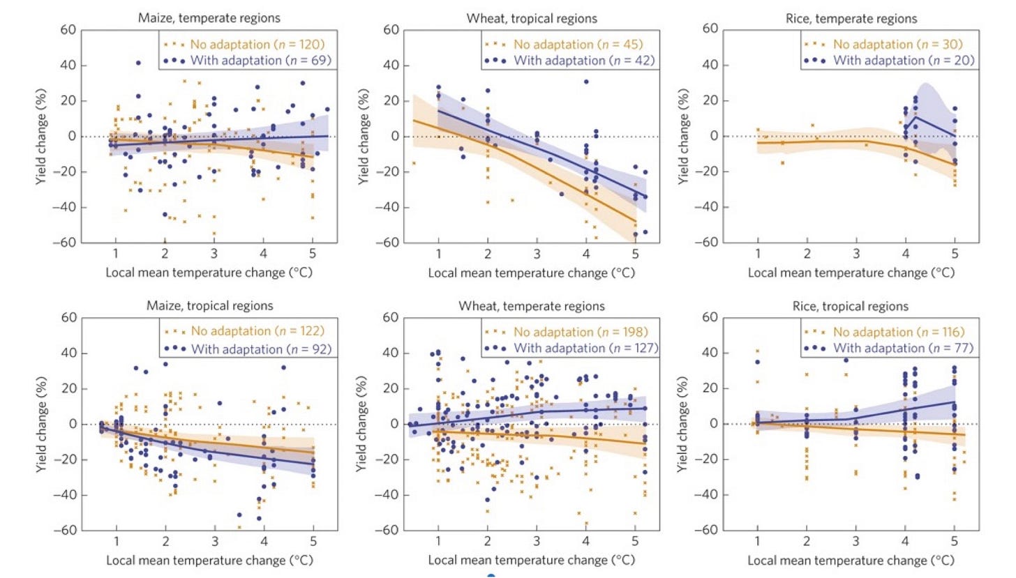 Climate Change and Food Supply - David Friedman’s Substack