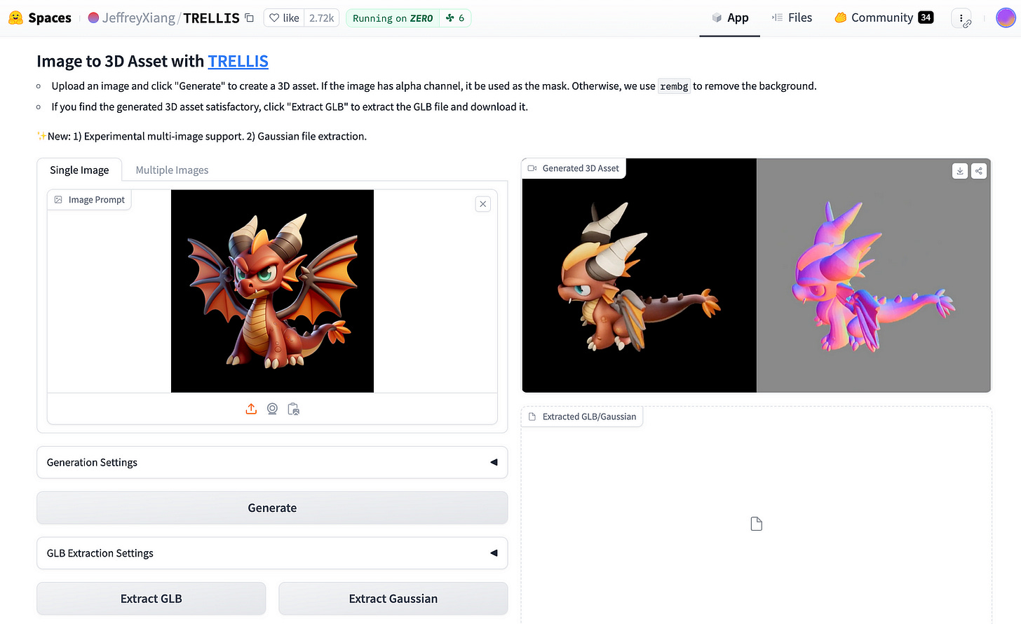 Microsoft's New Trellis Model Turns An Image Into 3D Asset
