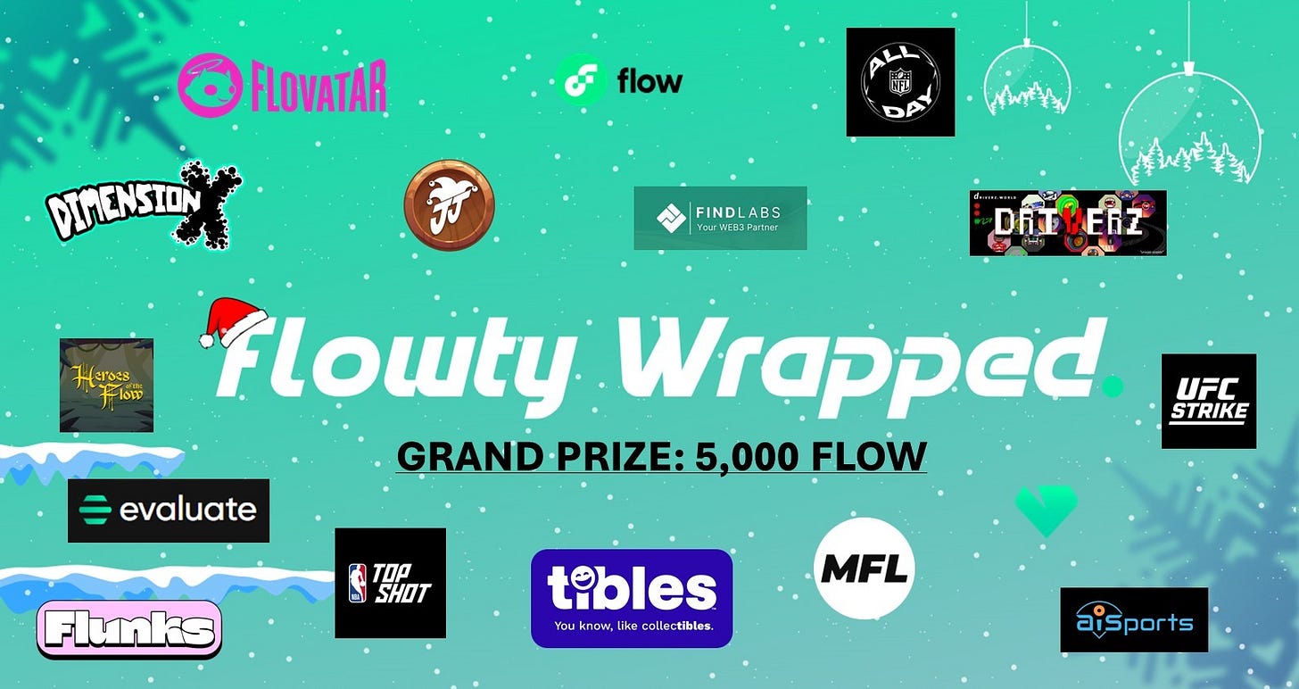 Flowty Wrapped 2023 - Prize List - by Michael Levy - Flowty