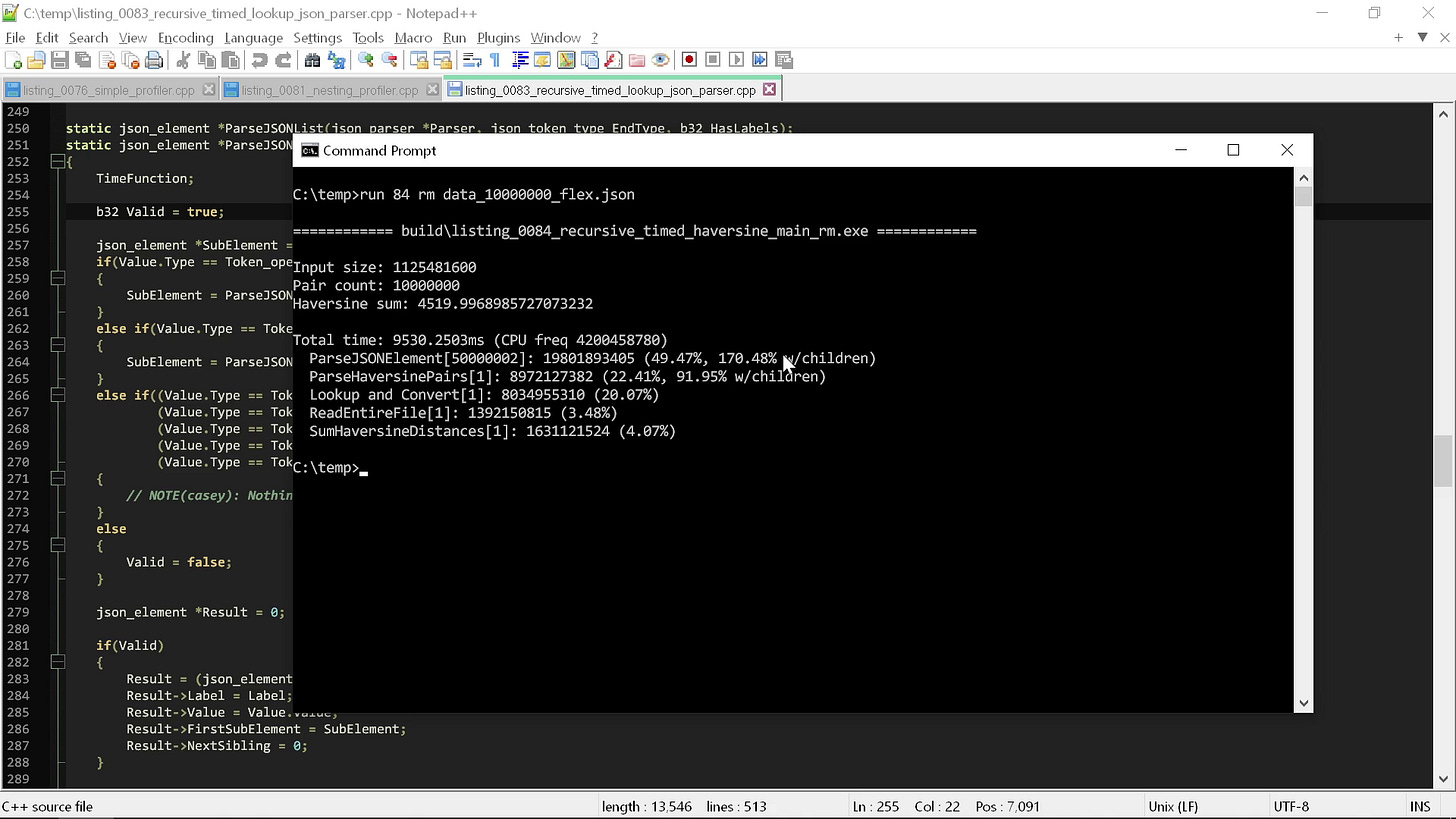 Profiling Nested Blocks - Computer, Enhance!