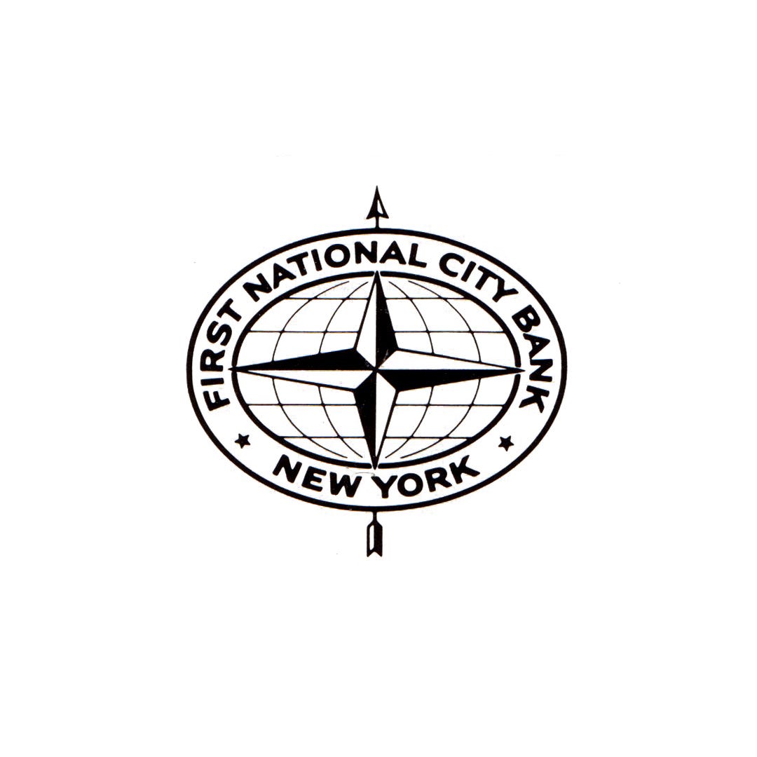Citibank Logo, 1975 - by Richard Baird - Logo Histories