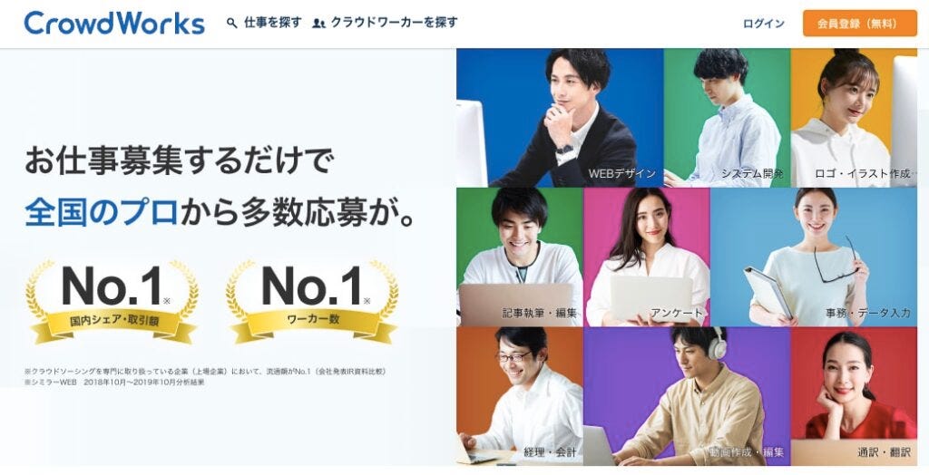 日本最大外包接案平台 CrowdWorks 的成長與難題 - by Linn - MisoNews 日本新創報