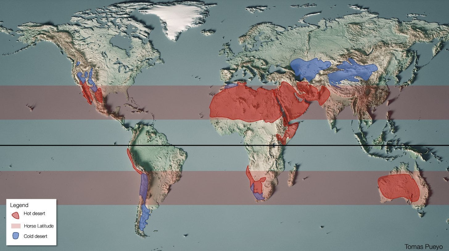 The Rain Shadow Effect - by Tomas Pueyo