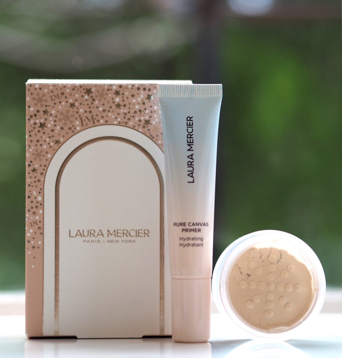Laura Mercier Winter Glow Prime & Set Duo