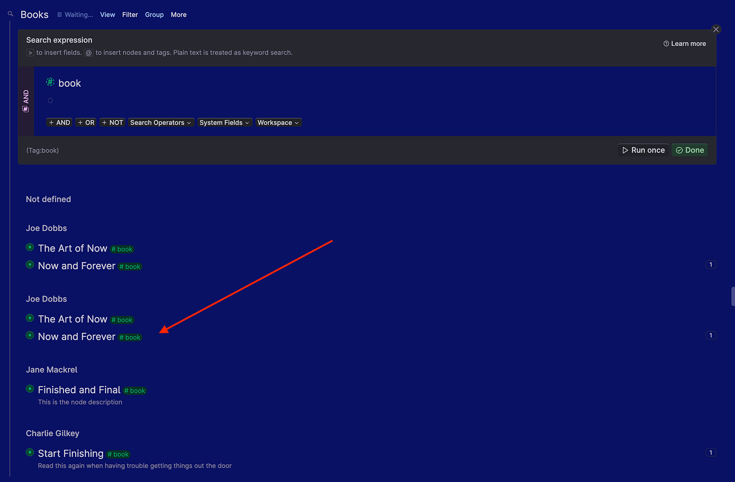 #1 Tana Live Search Series Expression Box Deconstructed
