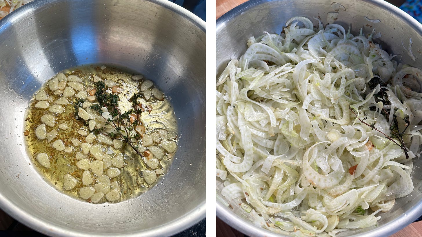 30-Minute Creamy Fennel Pasta - by Carolina Gelen - SCRAPS