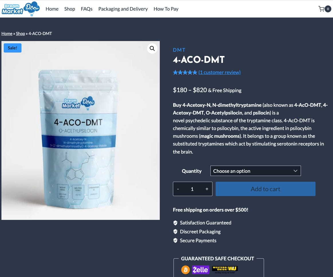 Understanding 4-AcO-DMT - by Keith Graves