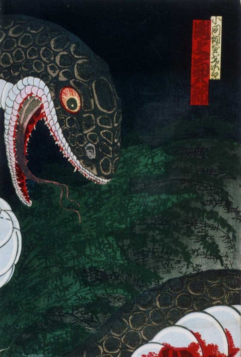 Snakes in Japanese Folklore - Hanashi by Curious Ordinary