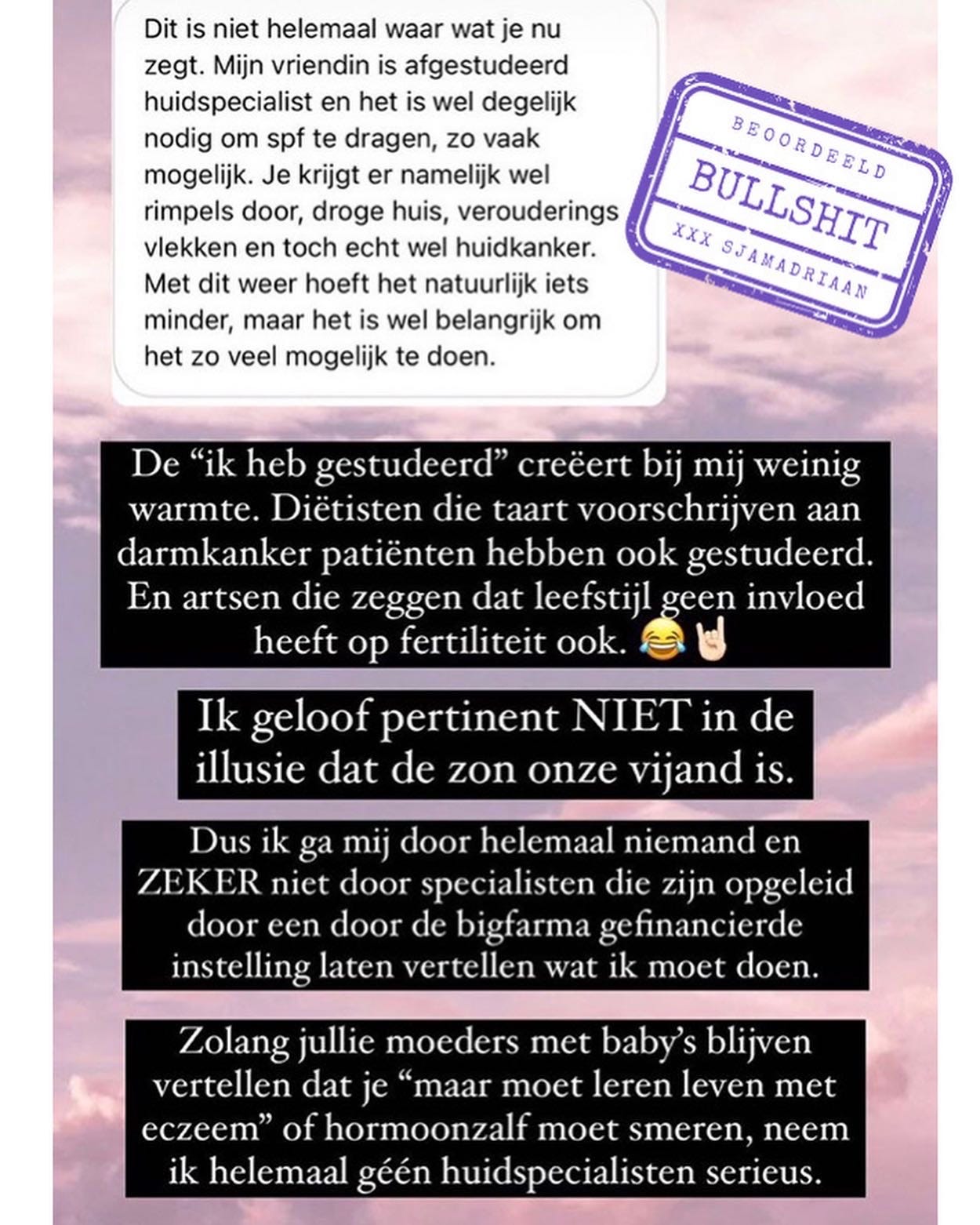 Juridische intimidatie door Vitakruid