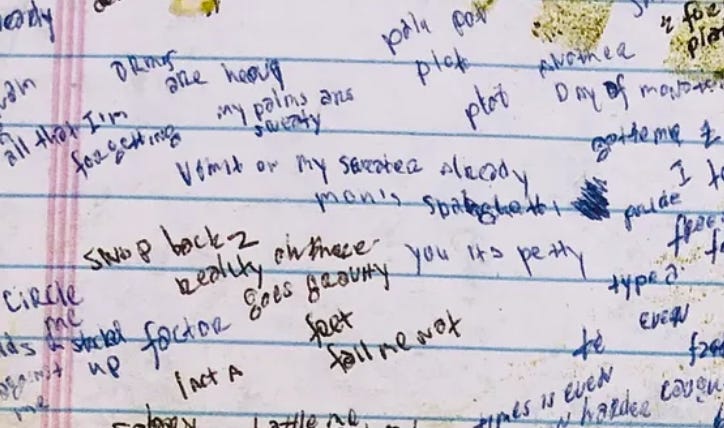 Eminem's Boxes of Notes - by Jillian Hess - Noted