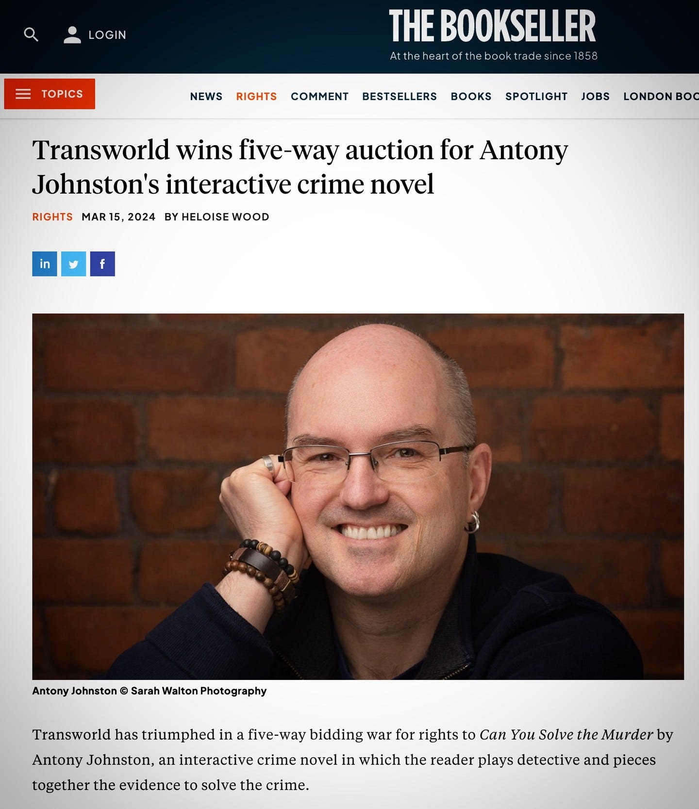 Can YOU Solve the Murder? 🕵️‍♂️ - Antony Johnston