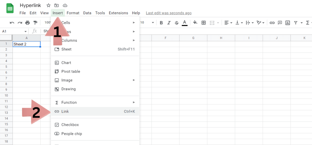 How to Insert a Google Sheets Hyperlink in 5 Seconds: