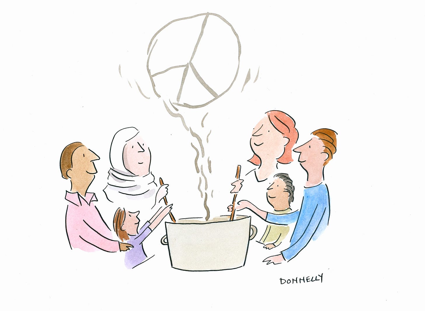 Cartoons, Chocolates And Peace - by Liza Donnelly