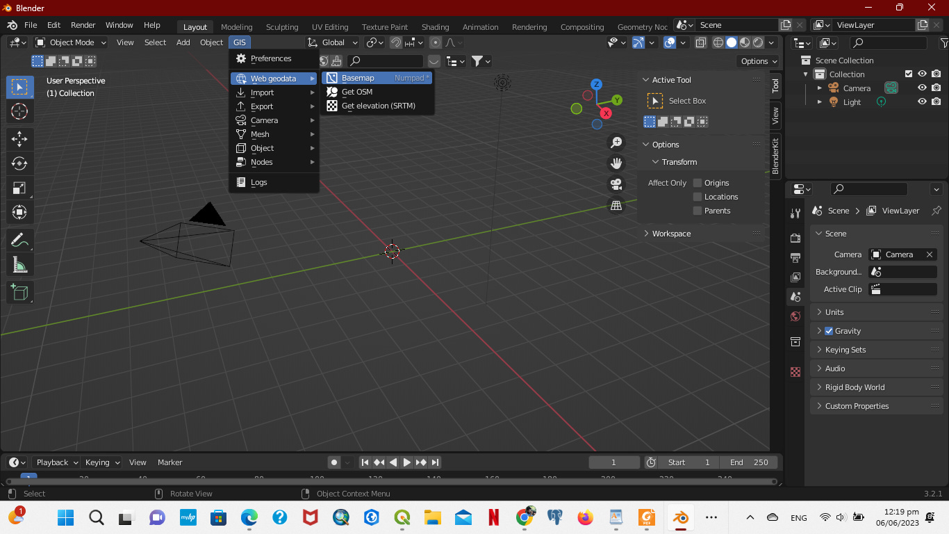 Blender as a gis visualization tool - by Charlie Arua Ikosi