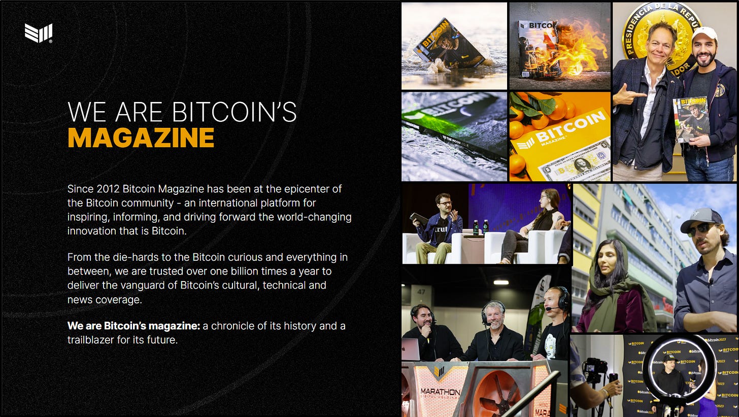 About - Bitcoin Magazine Pro