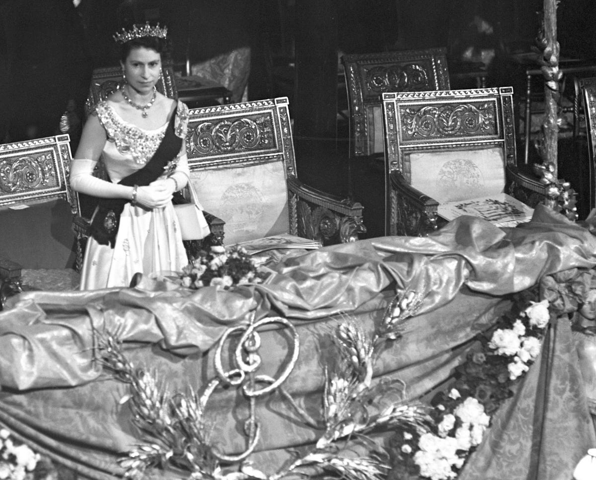 The Glorious Royal Tiaras of Queen Elizabeth II's Coronation Opera Gala