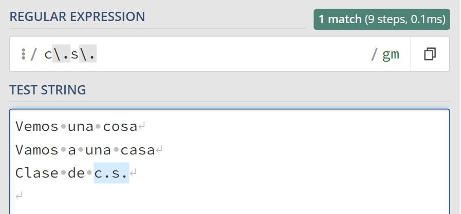 Expresiones Regulares (RegEx)