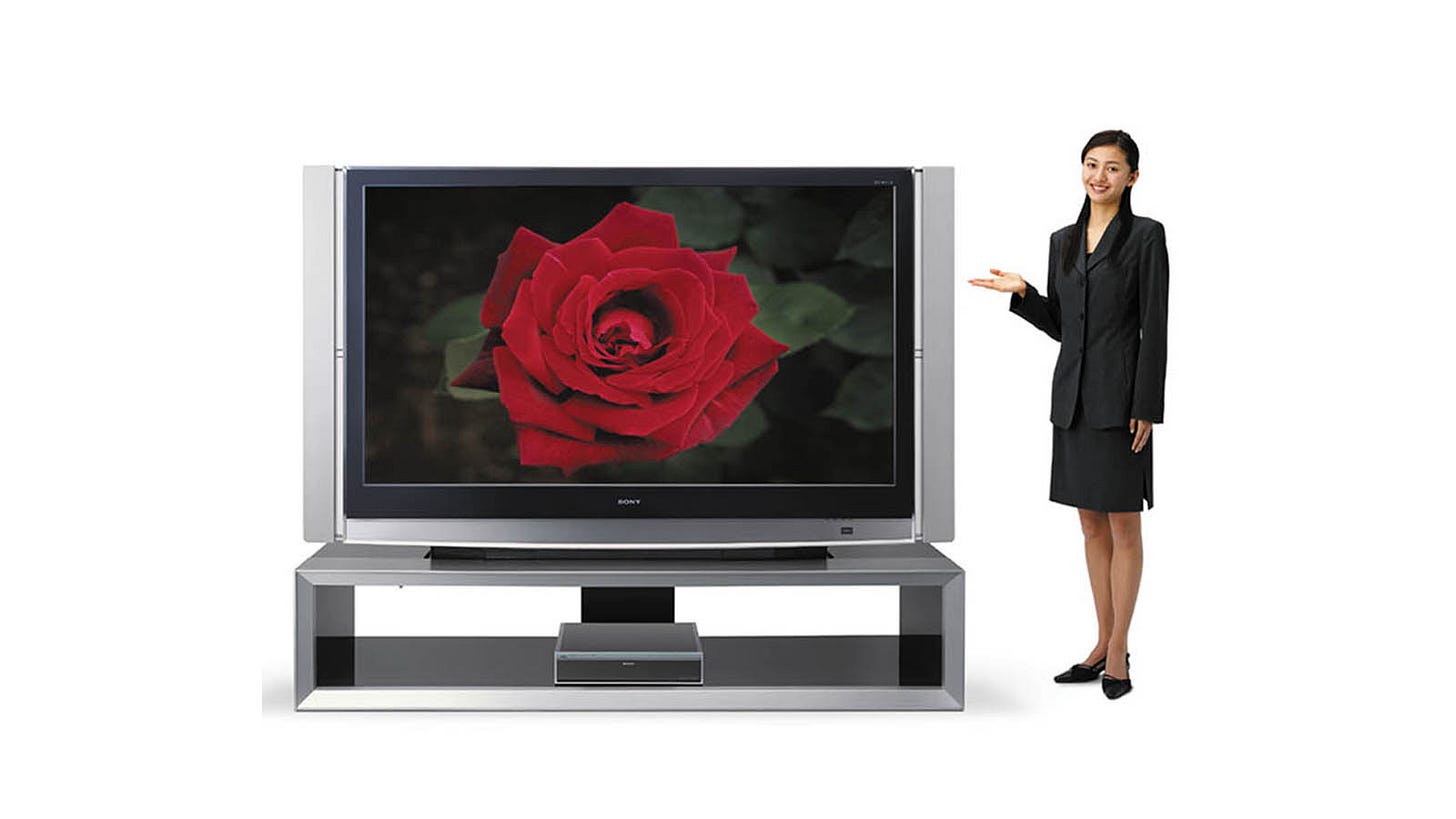 Sony’s Forgotten 100-Inch Flat TV From 1968