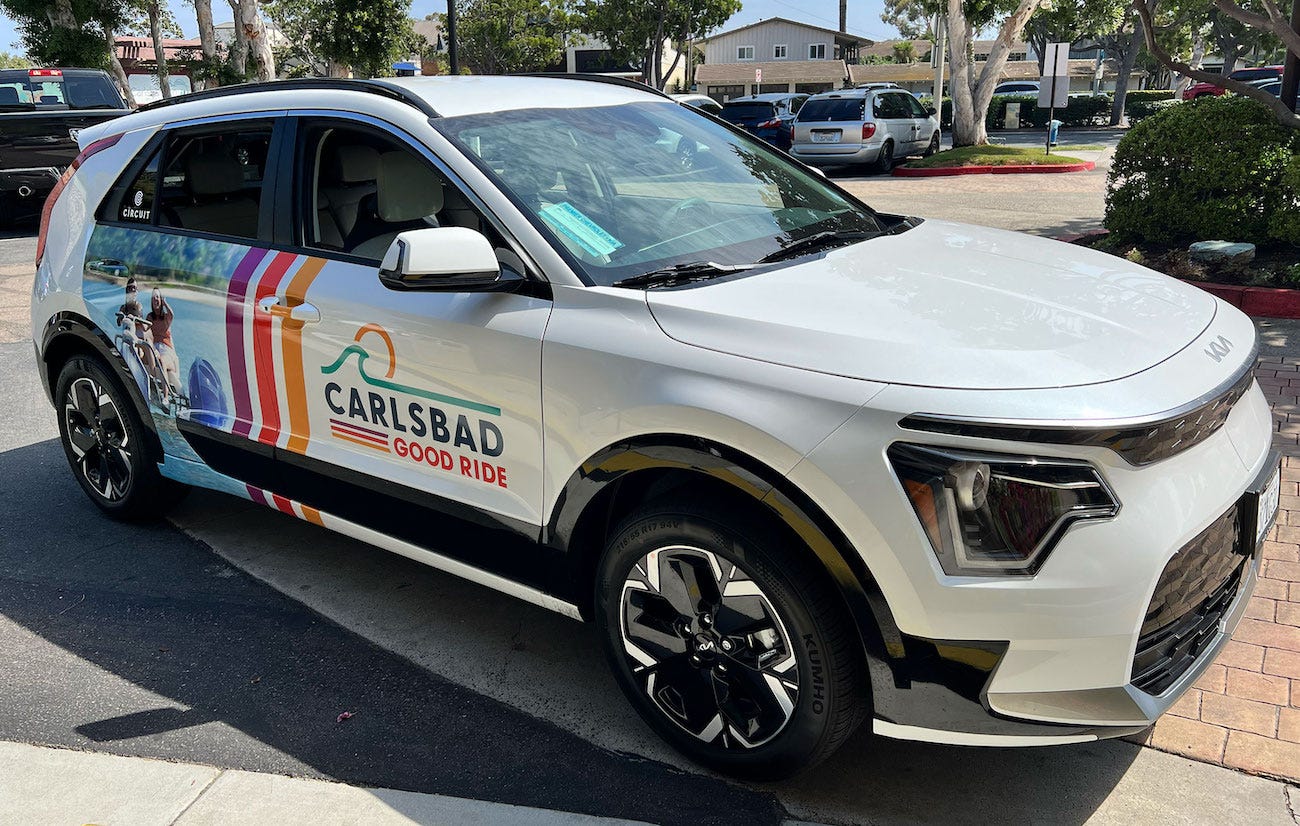 Carlsbad launches free EV shuttle pilot program