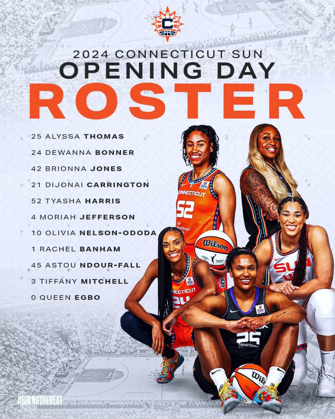 Seattle Storm Finalize 2024 WNBA Roster