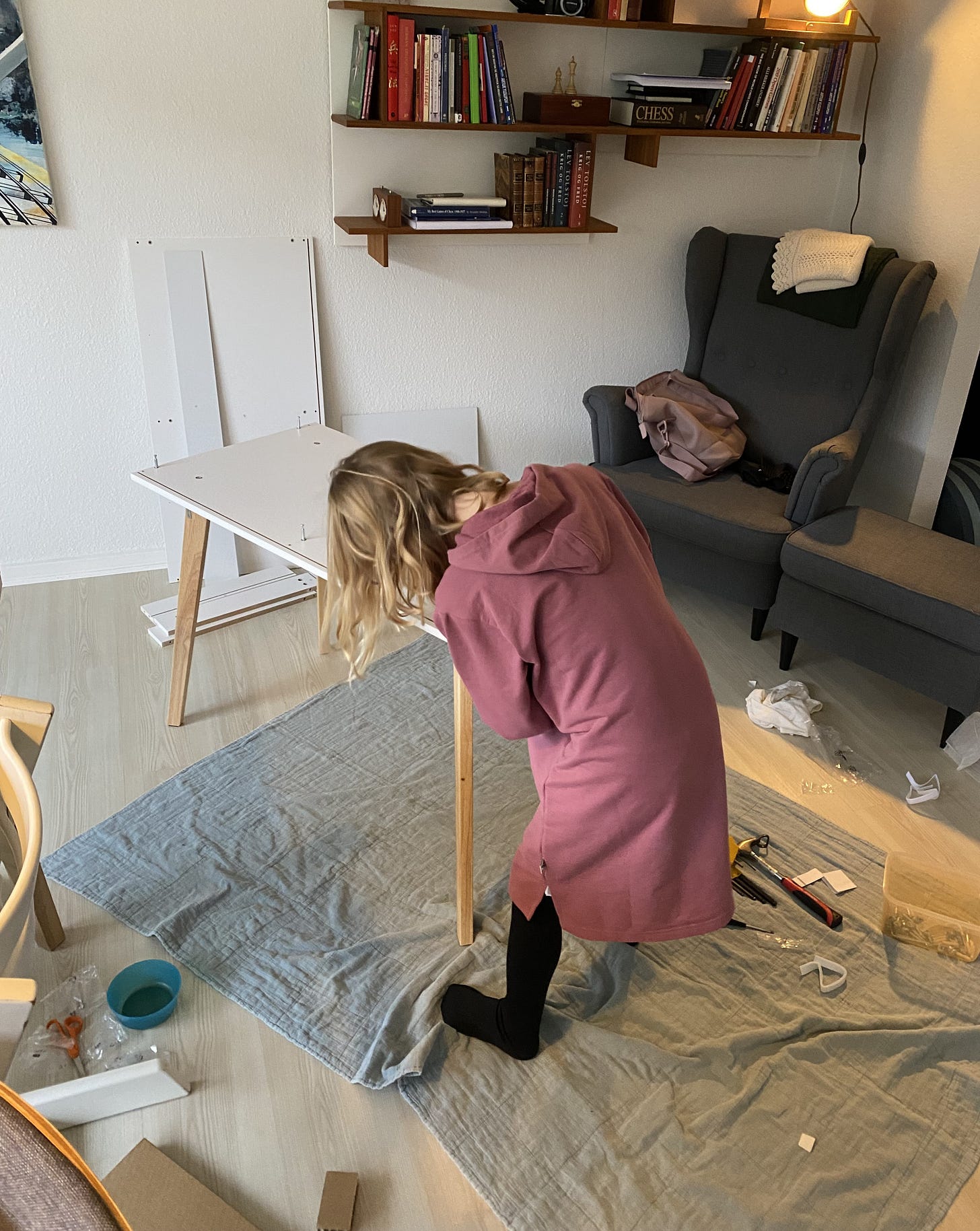 Building a dedicated chess corner - by Martin B. Justesen