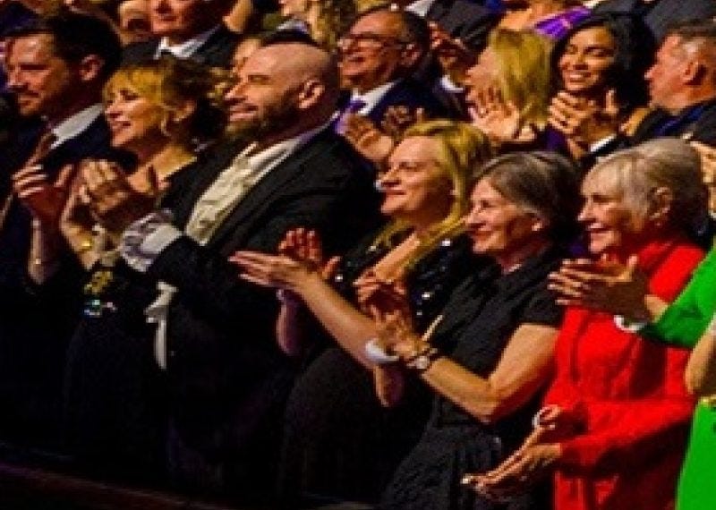 John Travolta and Elisabeth Moss were front-and-center for Scientology ...