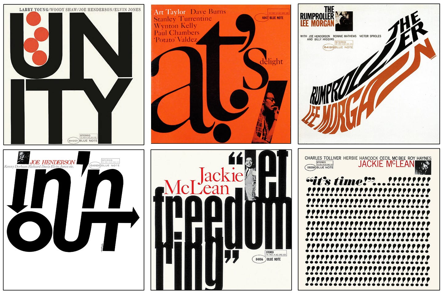 My Favorite Jazz Album Covers - by Ted Gioia